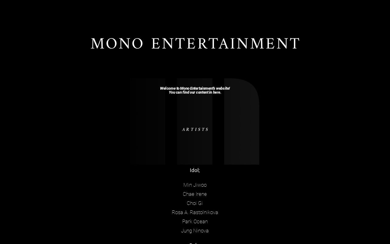 [ENG] Mono Entertainment